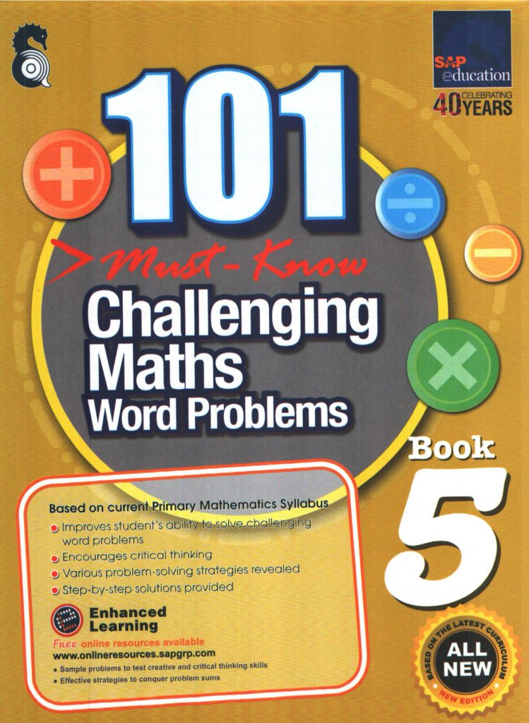 101 Challenging Math Word Problems Book